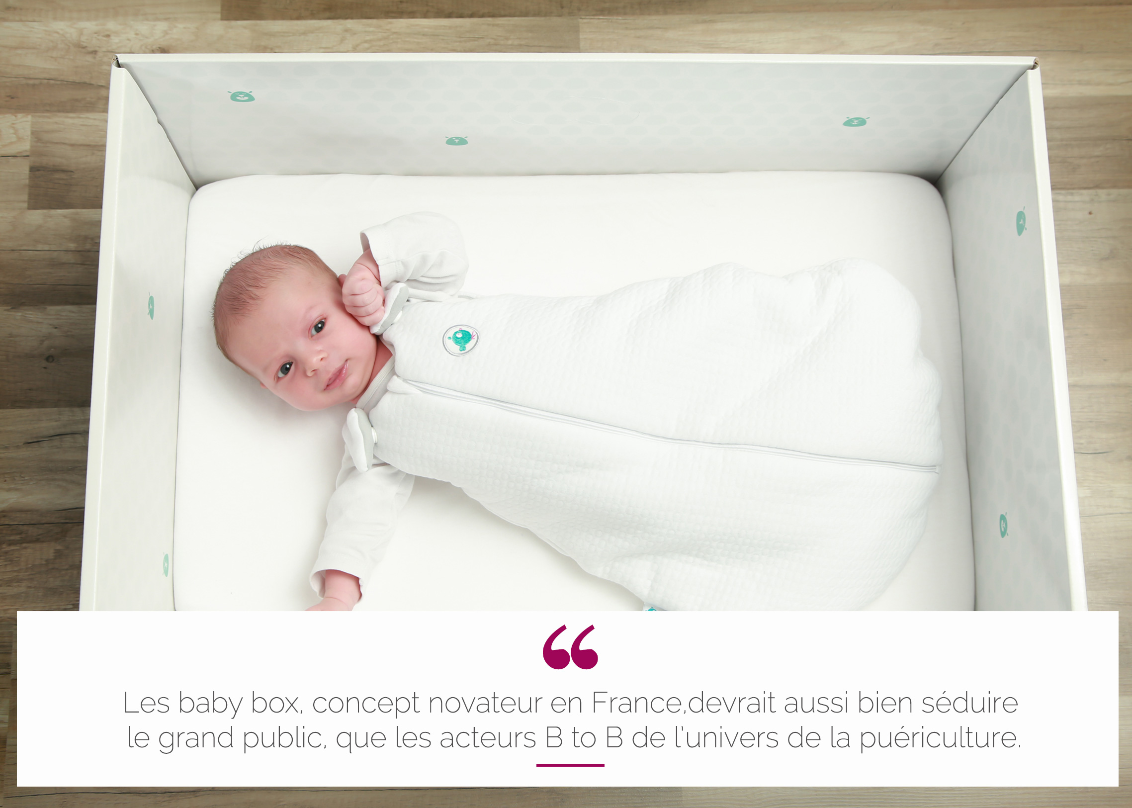 Les baby box, des berceaux simples et beaux qui vont faire un carton